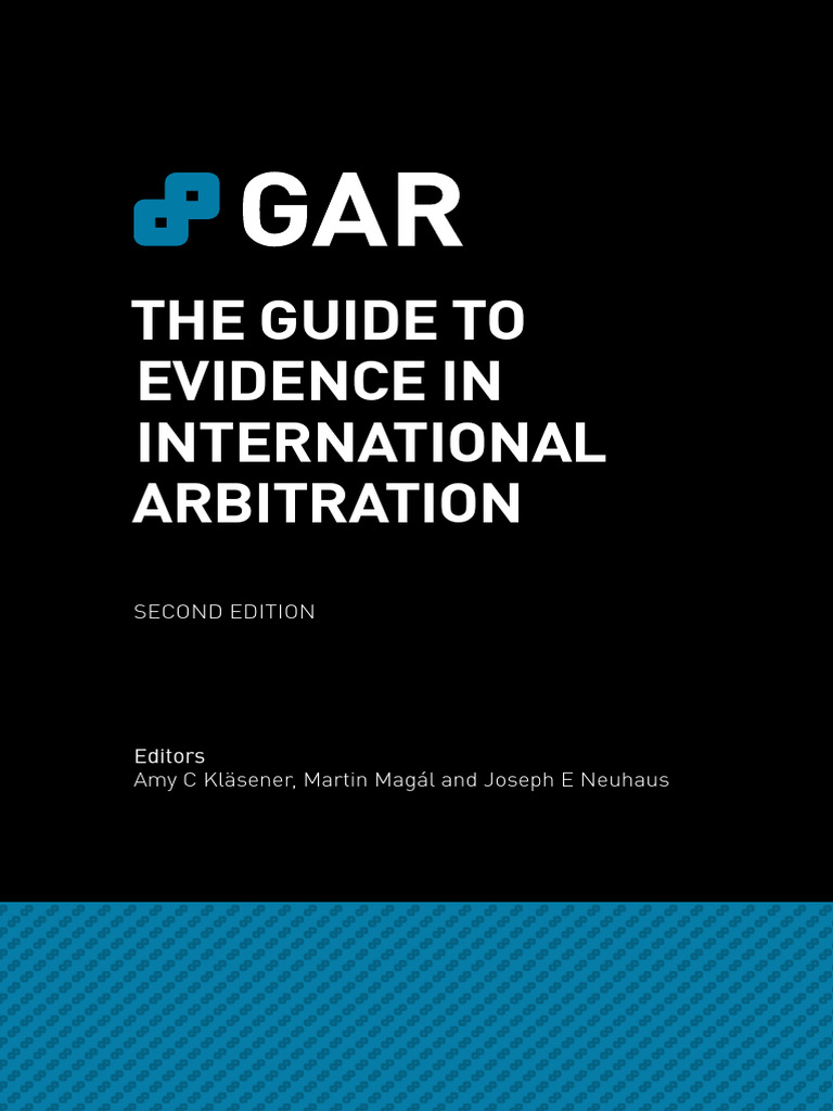 2020 IBA Rules Taking Evidence International Arbitration | PDF ...