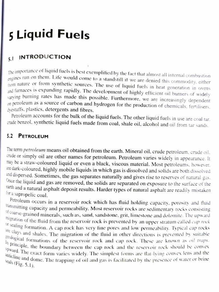 Liquid Fuel | PDF | Petroleum | Petroleum Reservoir