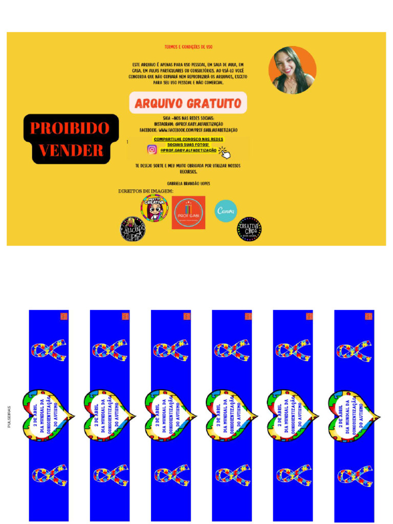 Brinde Autismo-Prof Gabi | PDF