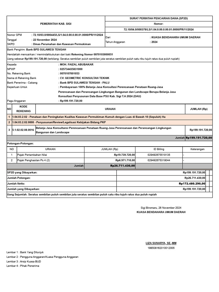 Geometrik sp2d | PDF