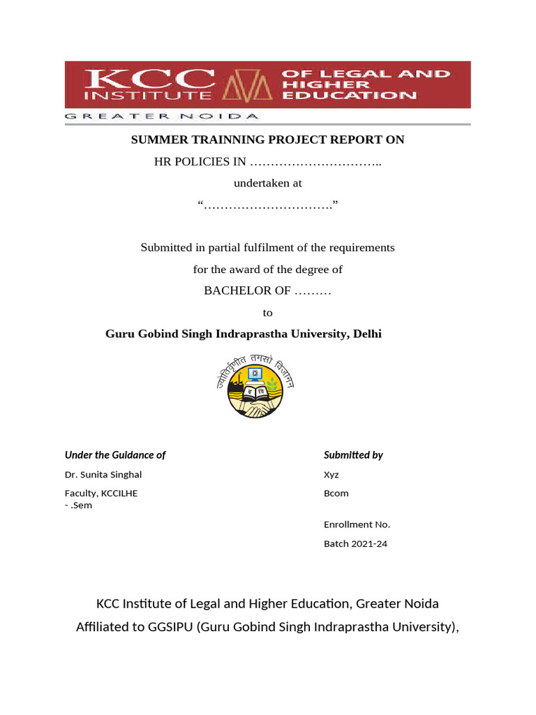 STPR Coverpage | PDF