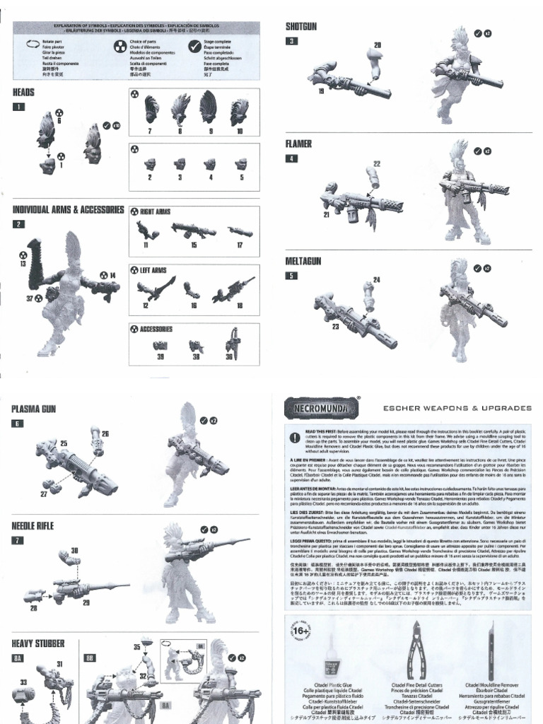 Escher Weapons and Upgrades | PDF