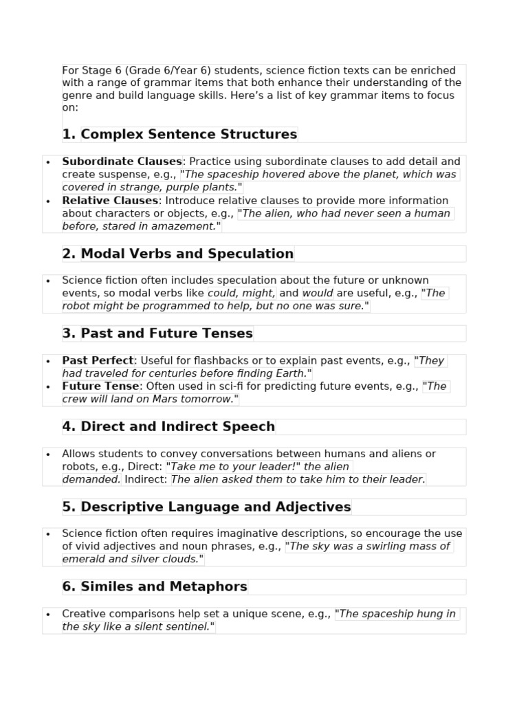 Complex Sentence Structures | PDF | Verb | Syntax