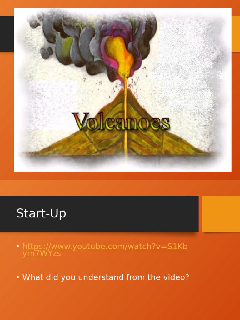 CHP 6.3 Volcano, PPT-01 | PDF