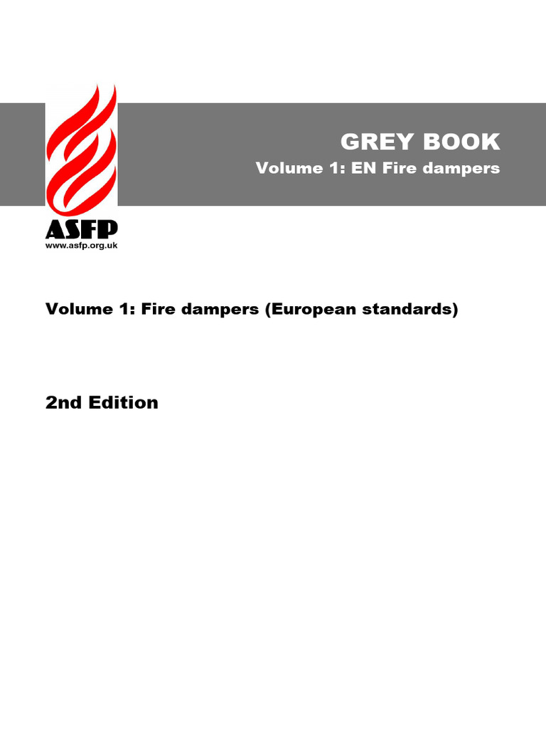 ASFP Grey Book Vol 1 and 2 | PDF | Duct (Flow)