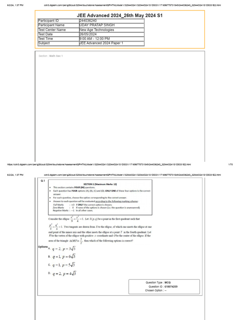 Response Sheet 1 | PDF | Evaluation | Data Collection