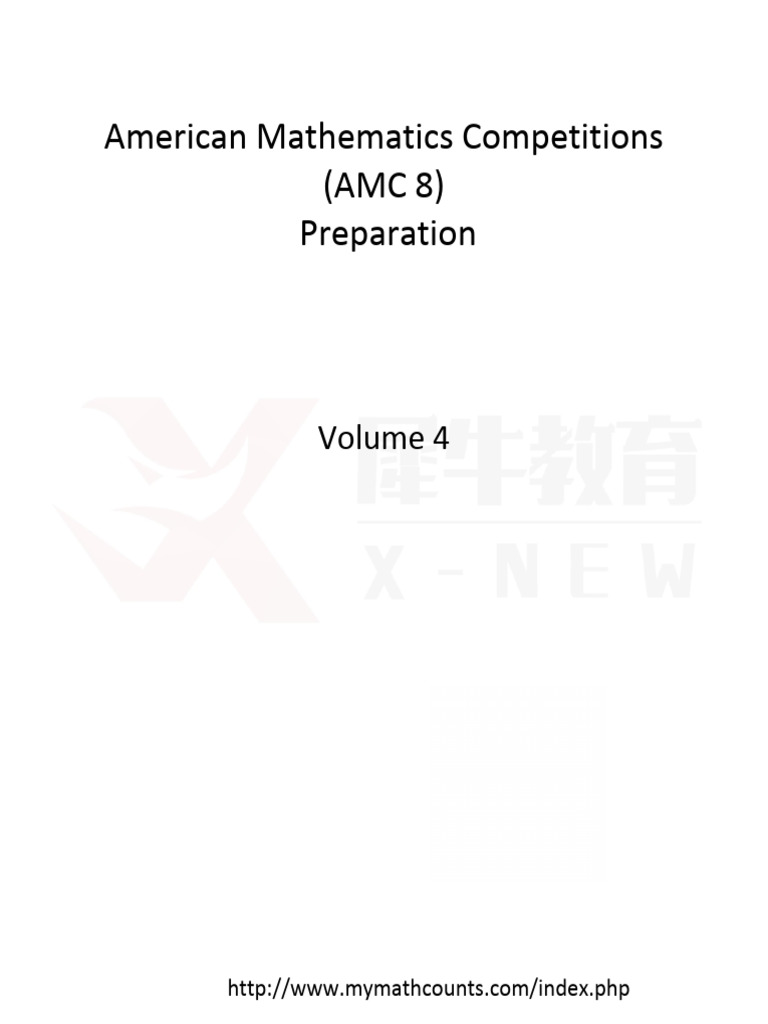 Amc8 V4 | PDF | Factorization | Division (Mathematics)