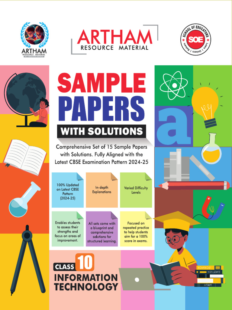 Class 10 IT Sample Paper Set 8 | PDF | Part Of Speech | Computing