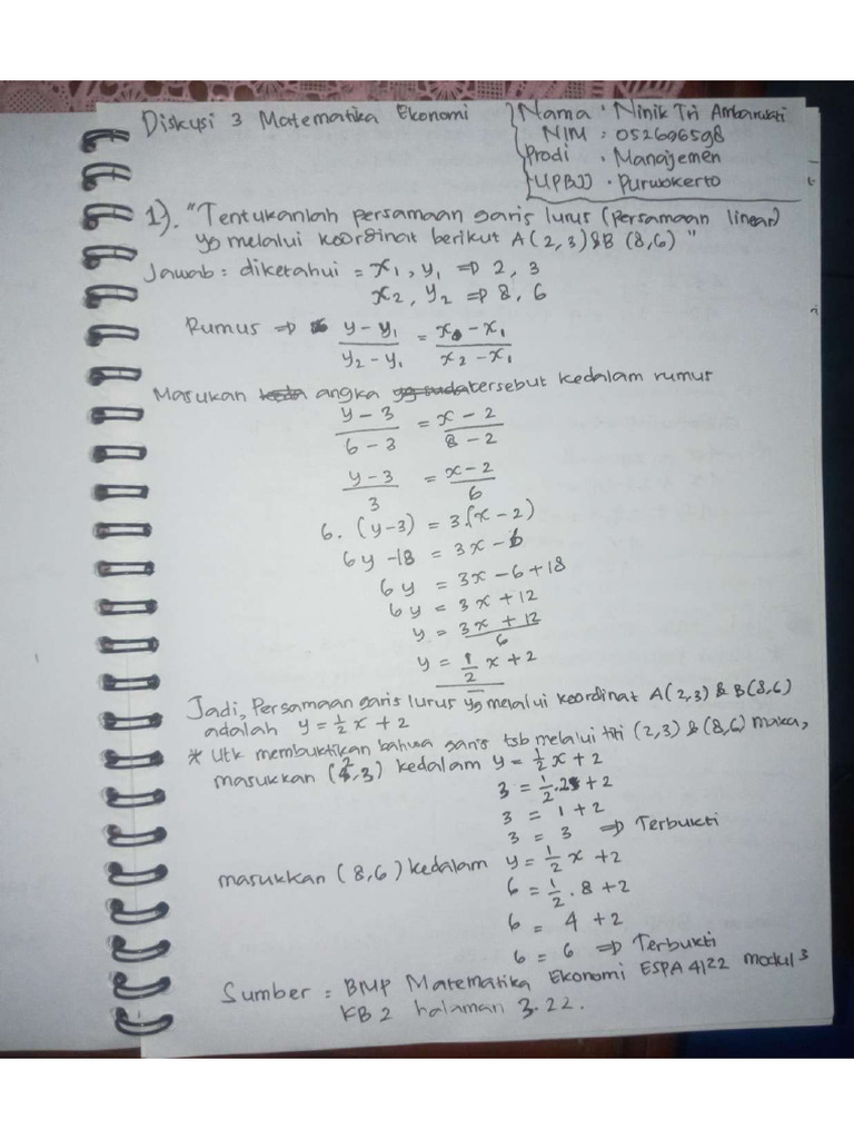 Jawaban Diskusi 3 Ninik Tri Ambarwati | PDF
