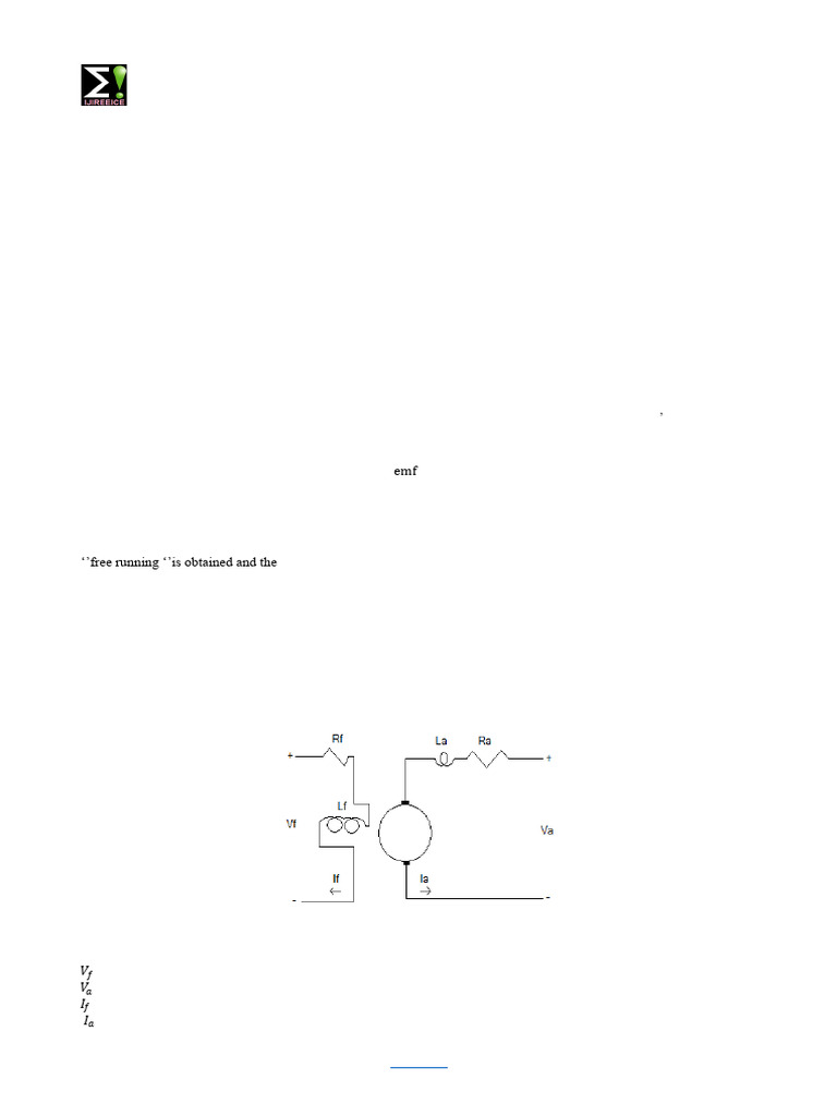 DC Shunt Motor During Starting | PDF | Electric Motor | Electrical ...