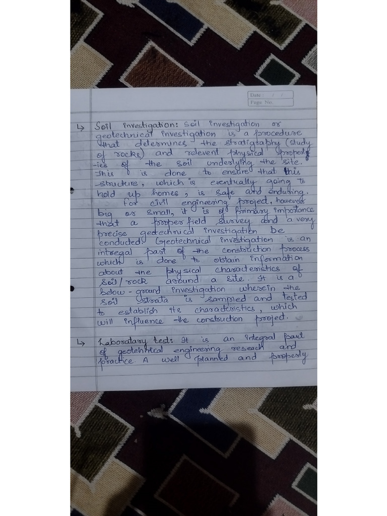 Geotech Unit 4 | PDF