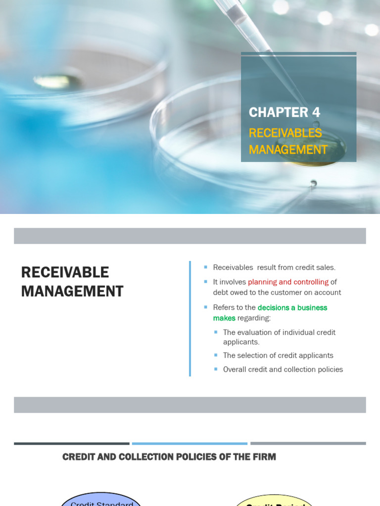 Chapter 4 Receivables MGMT Rev | PDF | Discounting | Credit