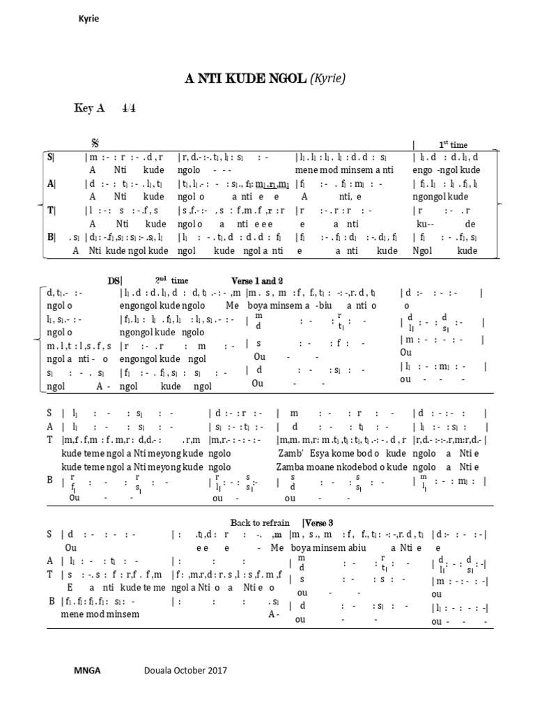 A Nti Kude Ngol Final 2 | PDF | Fish