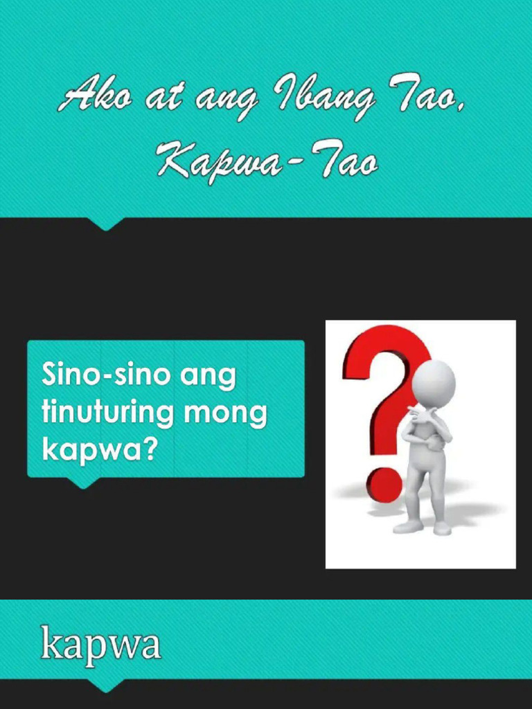 ESP8 - Aralin 7 | PDF