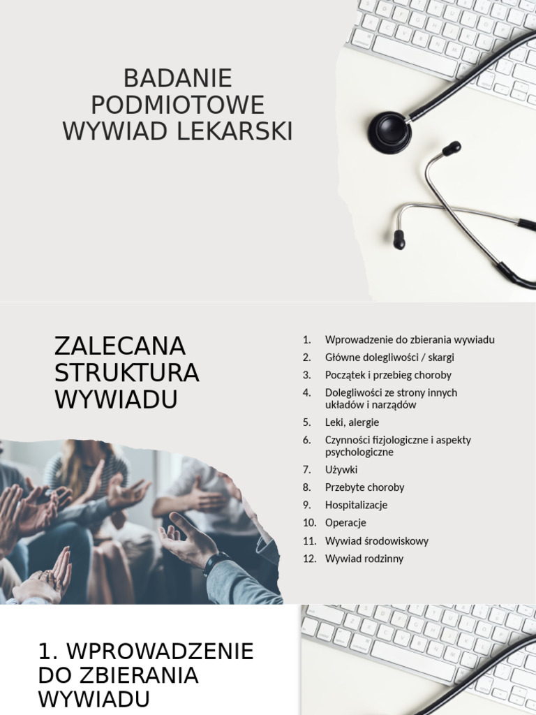 WYWIAD-LEKARSKI.3 Rokpptx | PDF
