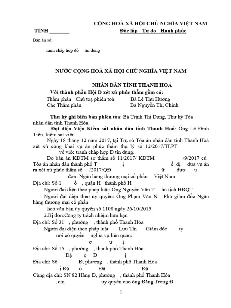 NH C Cong Ty S | PDF