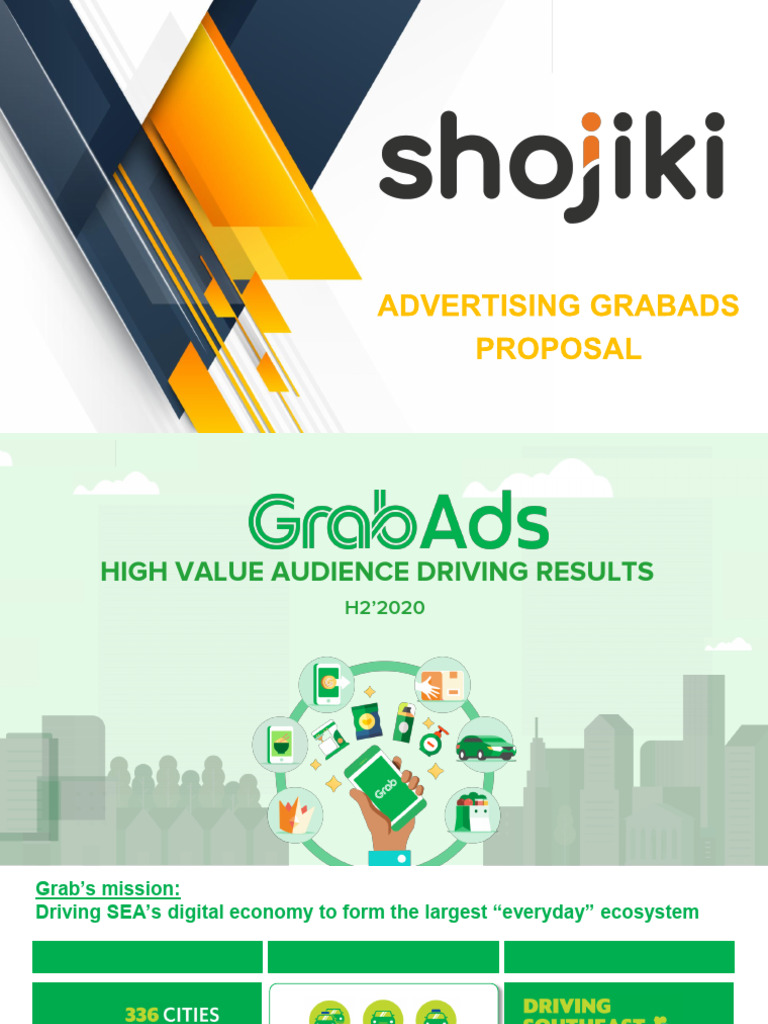 Shojiki GrabAds | PDF | Advertising | Brand