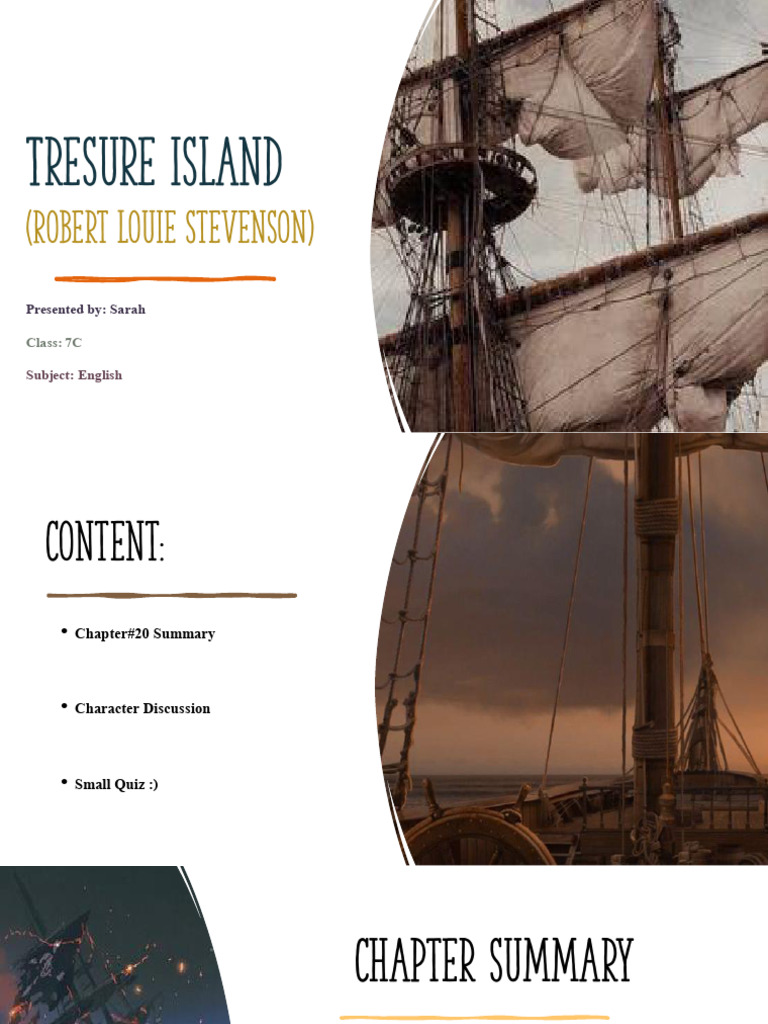 TRESURE ISLAND CHARACTER SUMMARY (Long John Silver) | PDF | Treasure Island