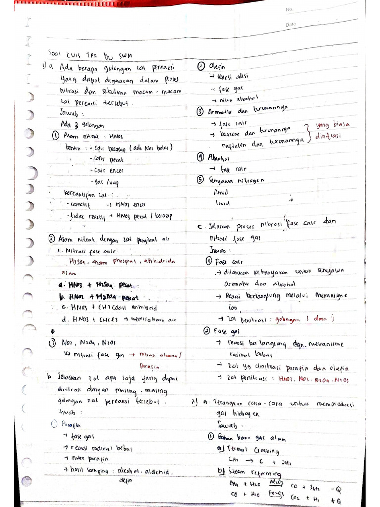 Kuis Bu SWM No 1-5 | PDF