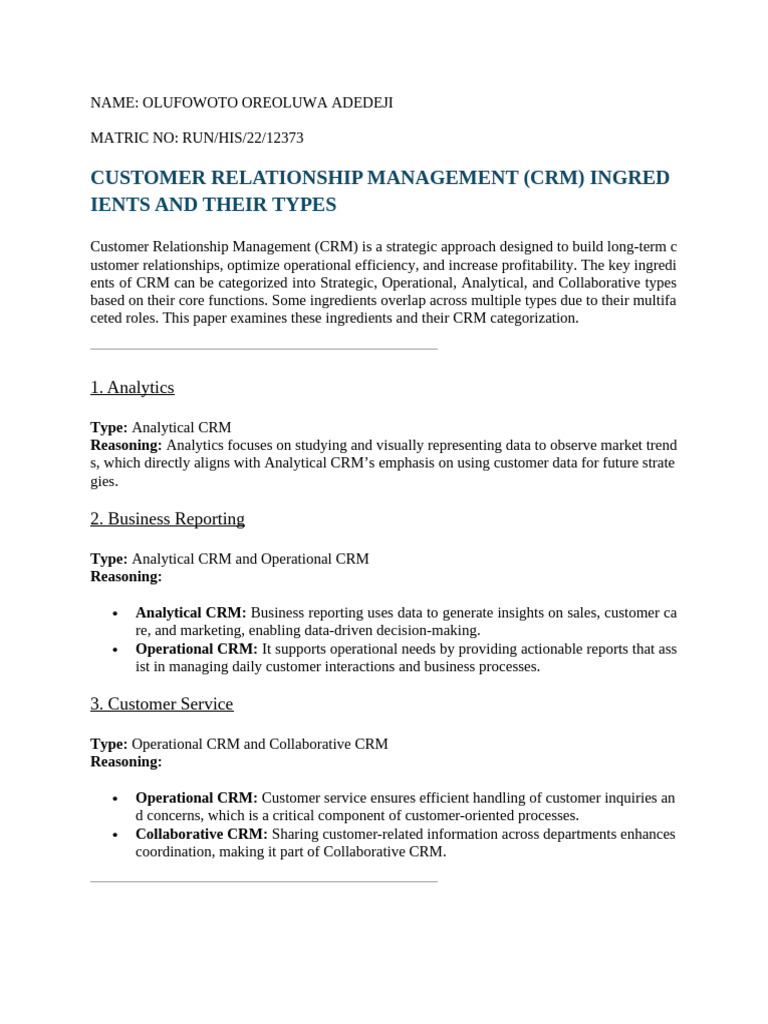 Customer Relations Management | PDF | Customer Relationship Management ... Customer Relations Management | PDF | Customer Relationship Management ...