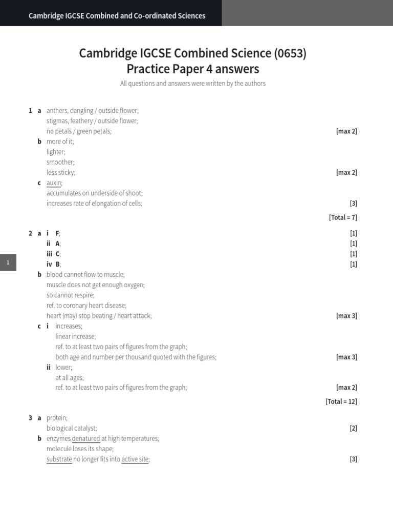 0653 Prac Paper 4 Ans | PDF | Chemical Bond | Ion