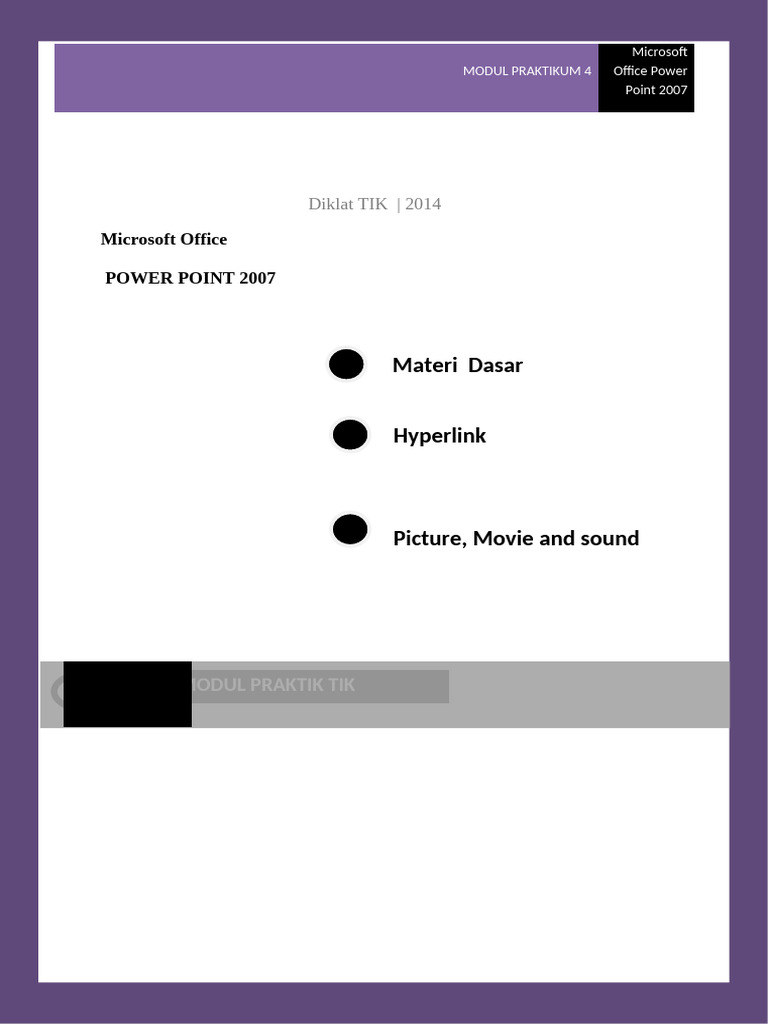 Modul Powerpoint 2007 ISNA | PDF