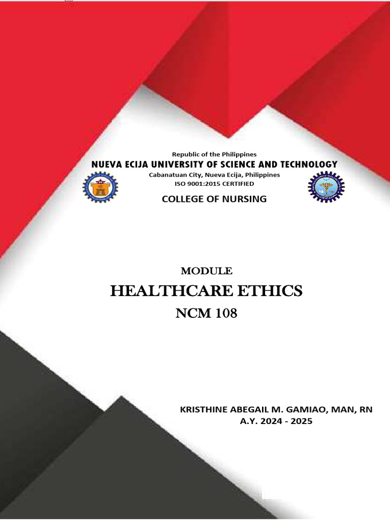 Health Care Ethics Course Overview | PDF | Informed Consent | Virtue Ethics