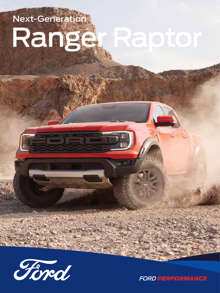 Ranger Raptor Brochure Final 16 Feb | PDF | Headlamp | Fuel Economy In ...