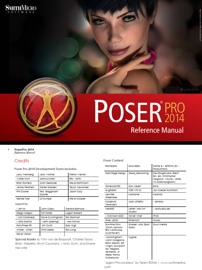 Poser Pro Reference Manual | PDF | 3 D Computer Graphics | Texture Mapping