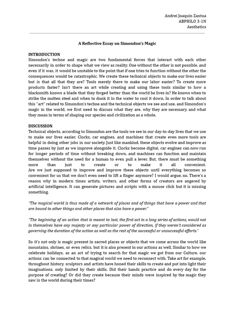Zantua, Andrei Joaquin ABPHILO 3-1N (Techne - Bini) | PDF