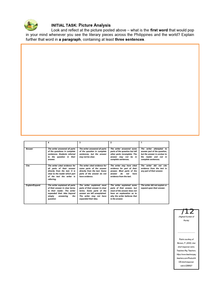 Literary Analysis and Connections Guide | PDF | Reading Comprehension ...