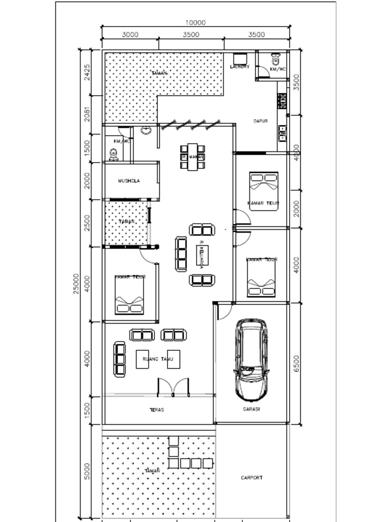 Home Plan 3 | PDF