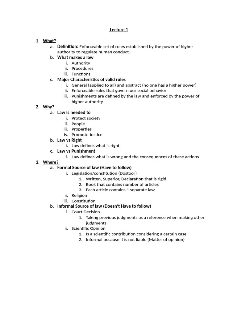 Business Law Notes | PDF | Damages | Legal Remedy