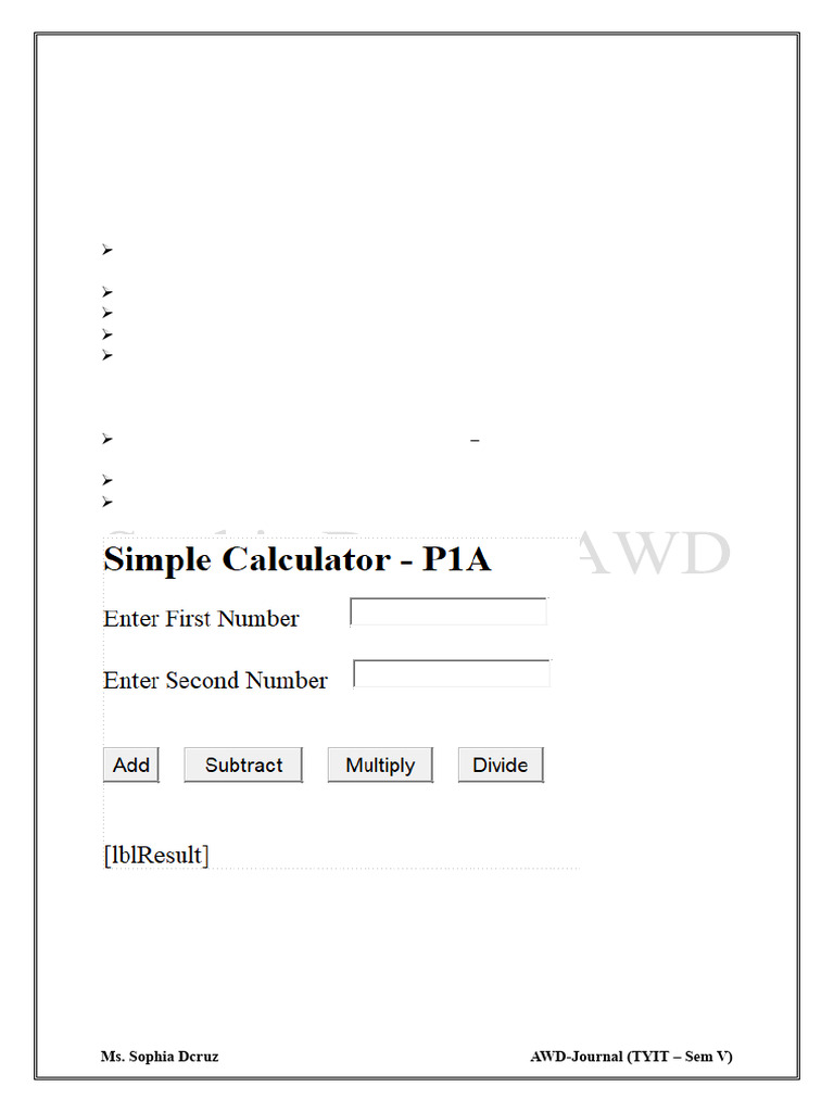 Awd Lab Manual - Sem V (Tyit) | PDF | Computing | Software