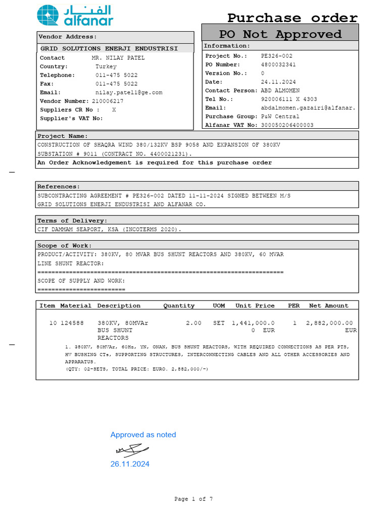 DPO#4800032341 | PDF | Letter Of Credit | Banks