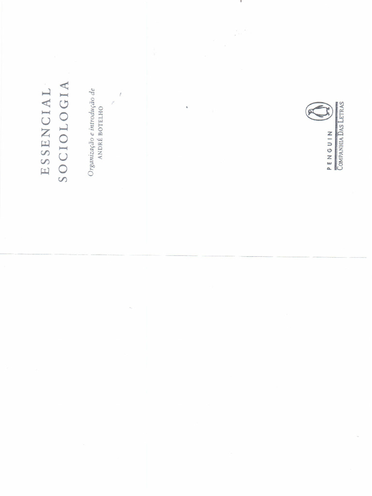 Essencial Sociologia - A Mercadoria - Andr Botelho Org | PDF