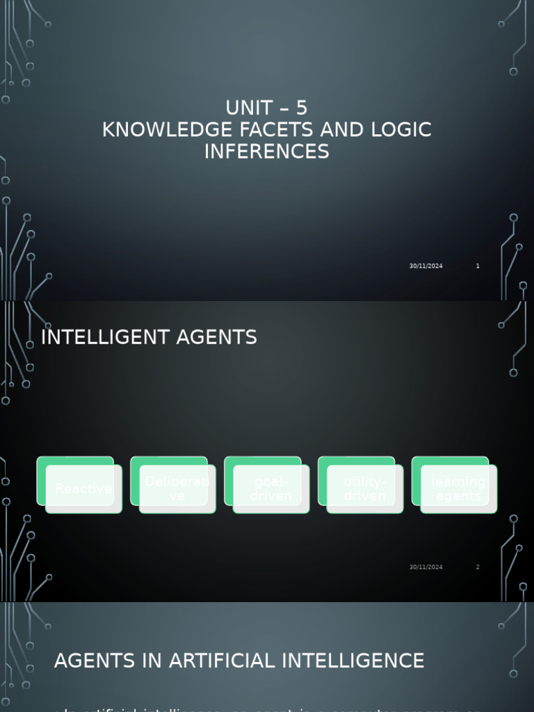 Intelligent Agents | PDF | Artificial Intelligence | Intelligence (AI) & Semantics