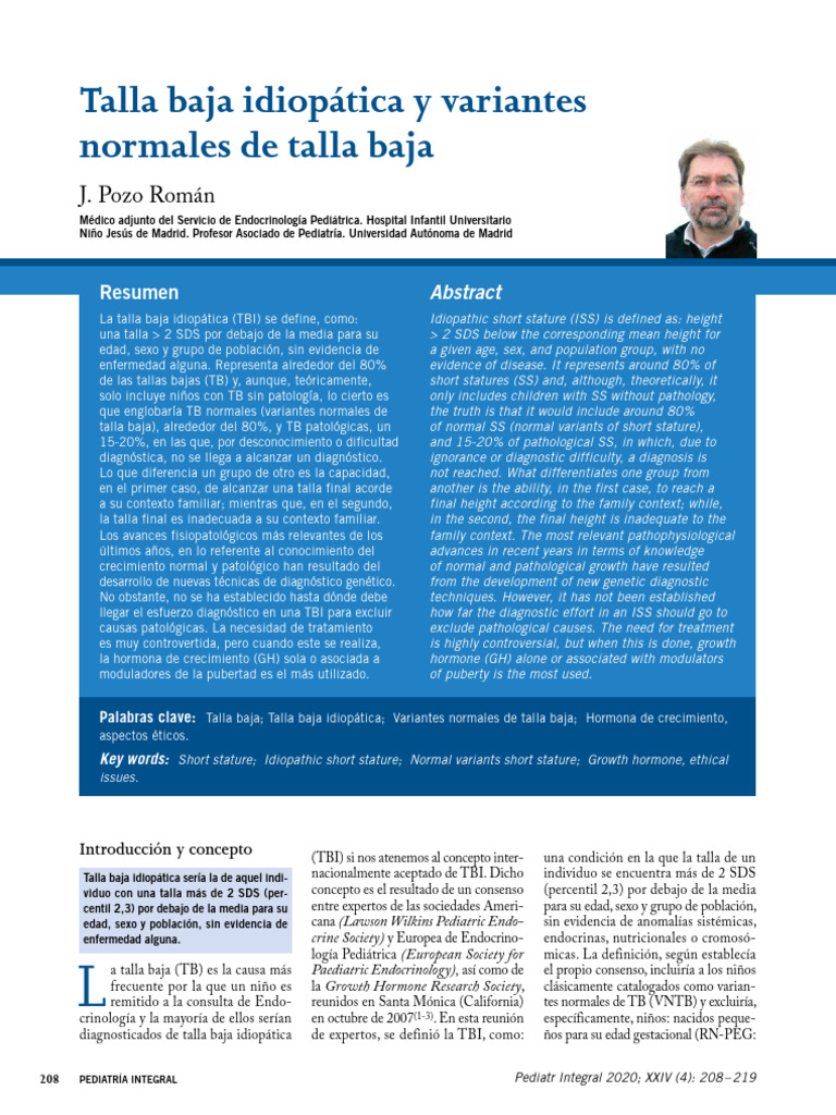 Talla Baja | PDF | Enfermedades y trastornos | Causas de la muerte