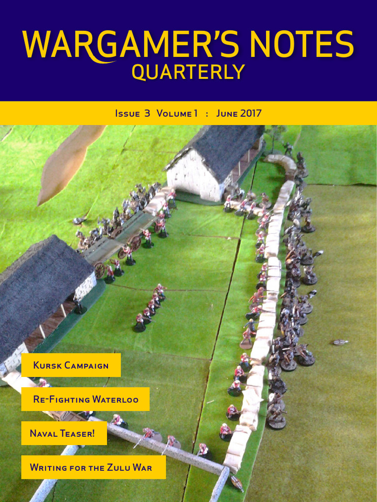 Wargamers Notes Quarterly 3 | PDF | Infantry | Cruiser