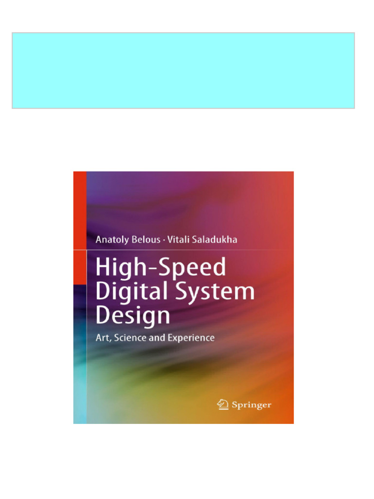 Ebooks File High-Speed Digital System Design: Art, Science and ... Ebooks File High-Speed Digital System Design: Art, Science and ...
