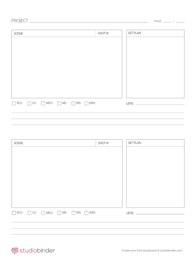 Storyboard Template for Filmmakers | PDF | Kingdom Of France | Early ...