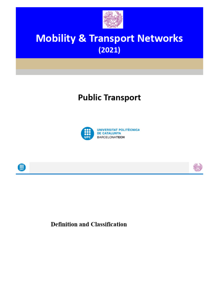 Public Transport | PDF | Public Transport | Transport