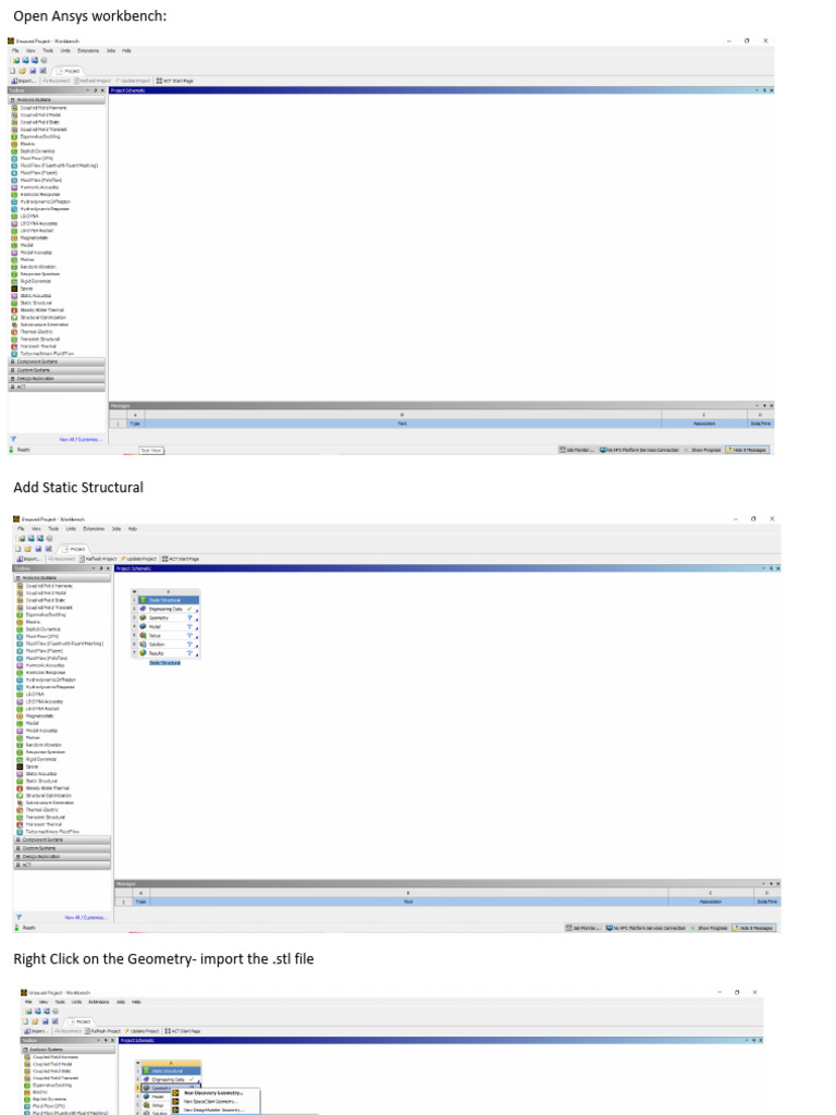 Ansys Mesh Error Solution | PDF
