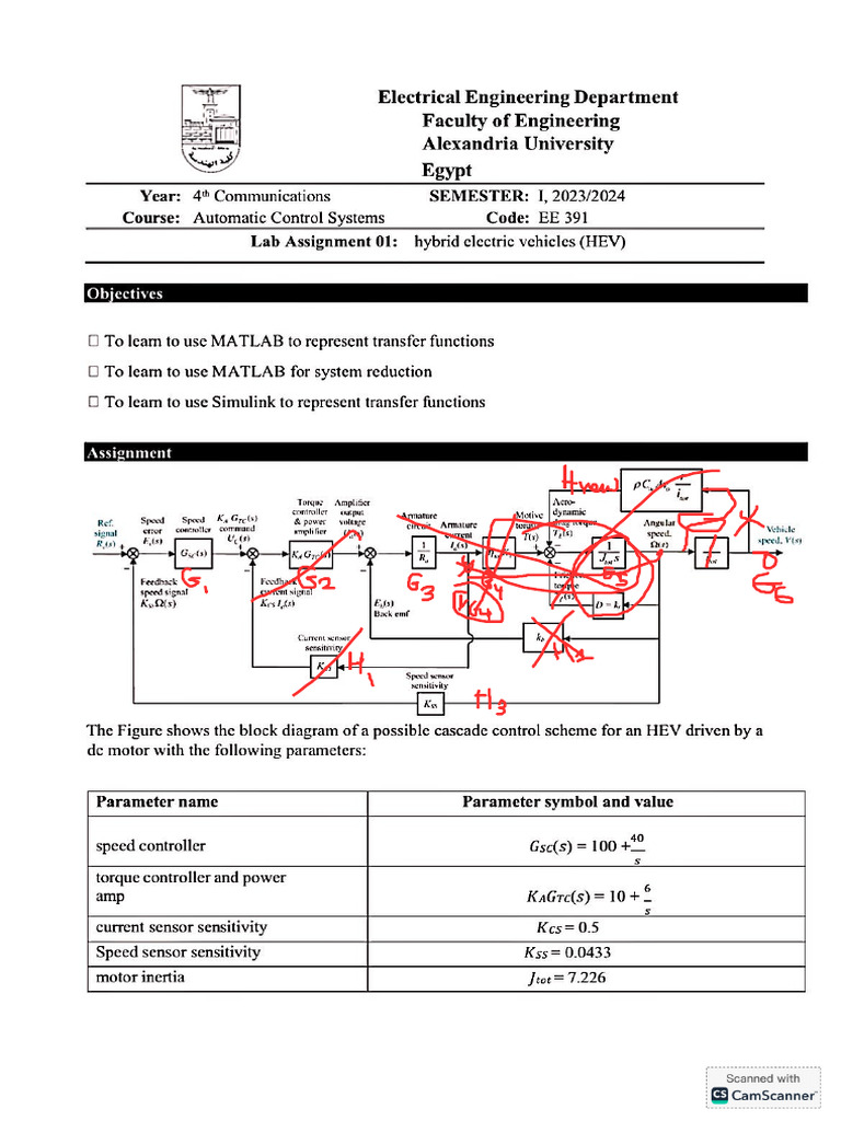 Control Lab 1 - 2025 | PDF
