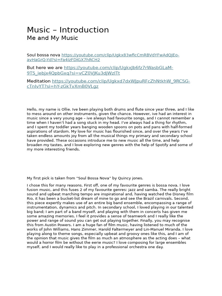 EDEXCEL A Level Music Revision | PDF