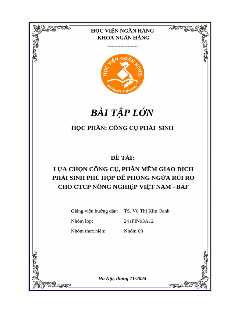 BTL CCPS - Nhóm 8 | PDF