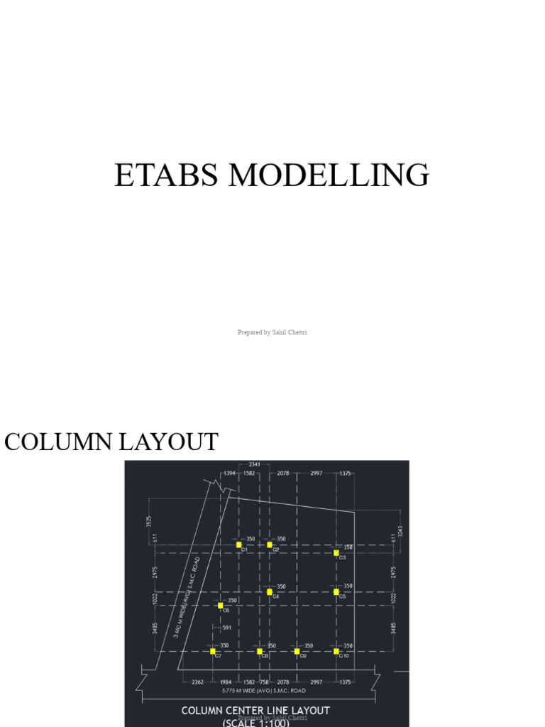 ETABS Modelling | PDF | Building Engineering | Structural Engineering