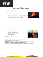 Volcanoes and Earthquakes Revision IGCSE Geography | PDF | Volcano ...