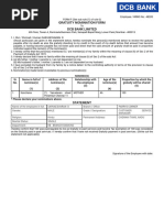 Voluntary Contribution by Employee Form | PDF