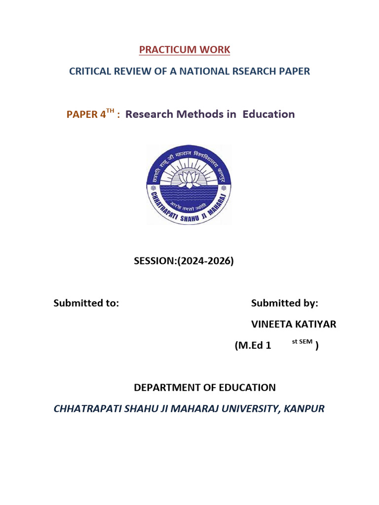 Journal Paper Review in Pde | PDF